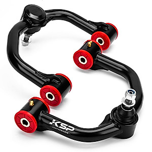 KSP 2-4inch Upper Control Arms Compatible with Ford F-150, Suspension Kits Tubular Black Arms Alignment Lift 2 to 4” for 2004-2020 F150, Replacement Factory/Stock Suspension Arms, 2nd Generation