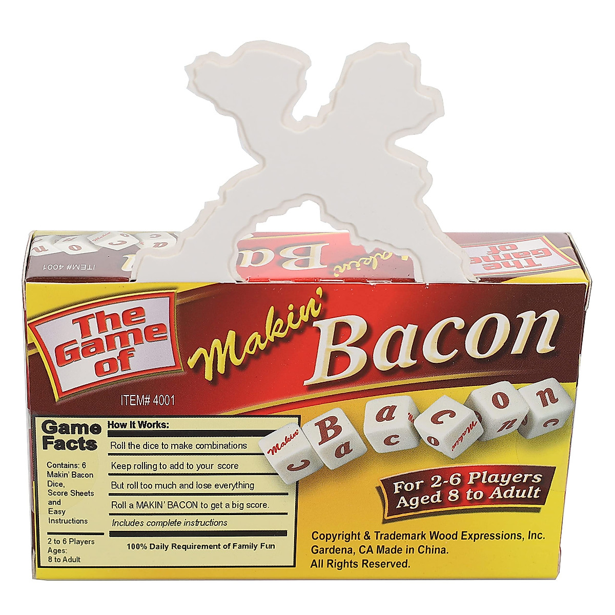 TDC Games Makin’ Bacon Dice Game