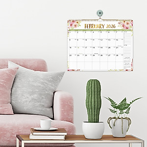 Wall Calendar 2023-2024 - Wall Calendar from March 2023 to June 2024, 11.5"x 15", Monthly Calendar 2023-2024 with Julian Dates, Twin-Wire Binding, Thick Paper Perfect for Office & Home