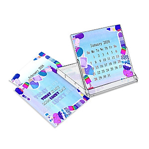 2023-2024 CD-Style Desk Calendar 16 Months Calendar/Planner / (Edition #025)