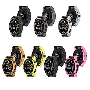 LOKEKE Compatible with Huawei Watch GT3 SE Protective Case Cover, PC Protective Case Cover Shell Compatible with Huawei Watch GT3 SE(PC Black)