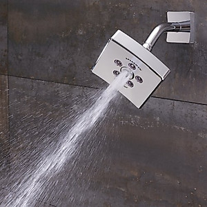 Speakman, Polished Chrome S-3021 Kubos Anystream High Pressure Adjustable 2.5 GPM Shower Head