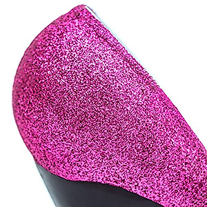 Hilarious Home High Heel Wine Bottle Holder - Stylish Conversation Starter Wine Rack (Pink Glitter)