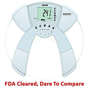 TANITA's BC-533 FDA Cleared Glass Innerscan Body Composition Monitor