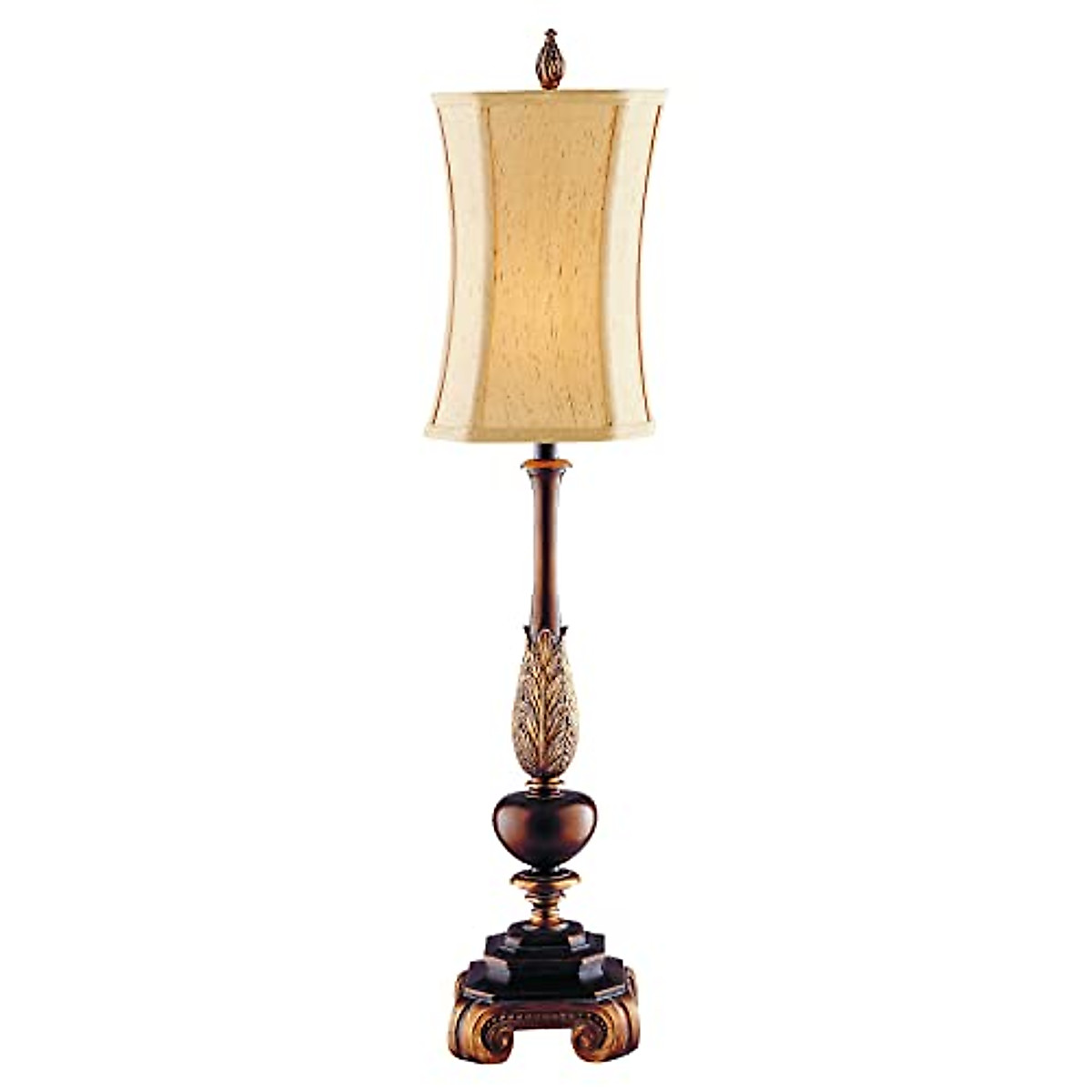 Stein World 97755 Sweet Ginger Buffet Lamp, 8" x 8" x 35.5" , Brown