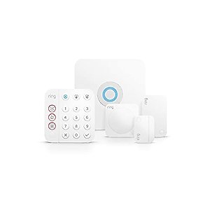 Ring Alarm 5-piece kit (2nd Gen) – home security system with optional 24/7 professional monitoring – Works with Alexa