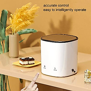 Portable Washing Machine ABS 4.5L 2000mA 24W 12V Blue Light Household Portable Washer, Mini Washing Machine for T Shirts Underwear Socks US Plug 100‑240V Portable WashersWashers & Dryers