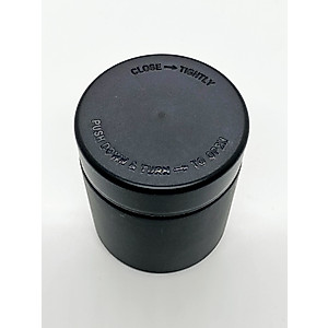 Skunkworx Packaging Black Child Resistant 3oz Glass Jars - 32 Pack