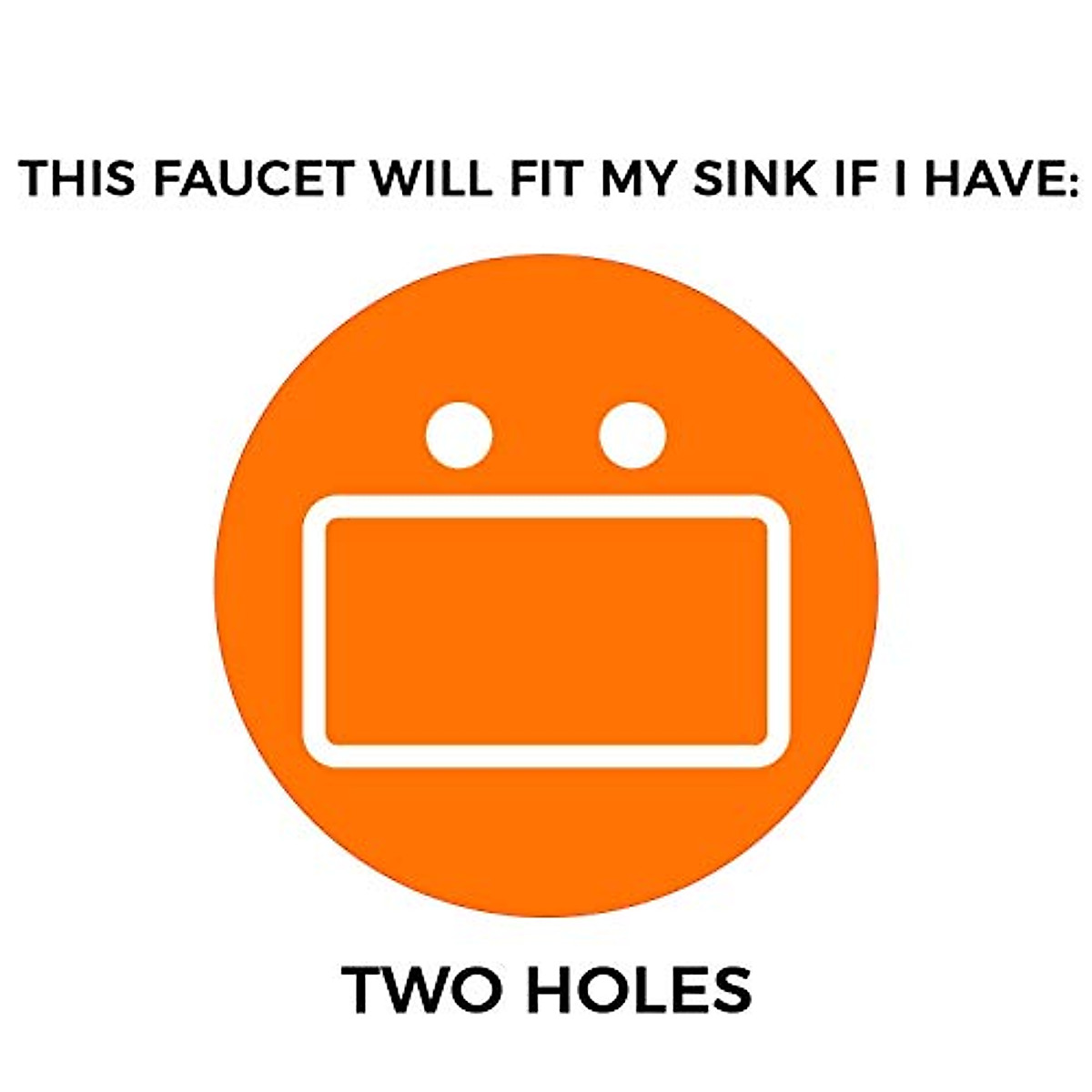 Pacific Bay Lynden Bathroom Sink Faucet - Metallic Plating Over Lightweight ABS Plastic (Brushed Satin Nickel)