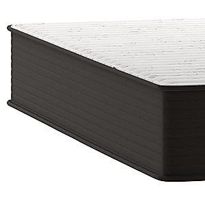 BizChair 12 Inch Hybrid Mattress, Queen Size High Density Foam and Pocket Spring Mattress in a Box, CertiPur-US Certified Foam