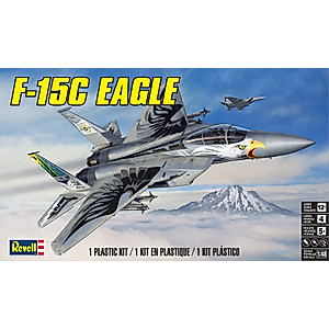 Revell F-15C Eagle Plastic Model Kit, Grey