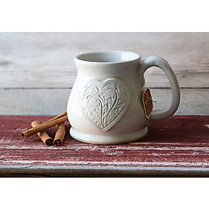 SHS Heart Mug USA Handmade 12oz Coffee Mug (Paisley)
