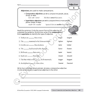 Language Fundamentals, Grade 6