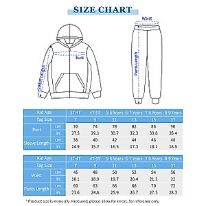 ROROANCO Premium Quality Korean Clothes Toddler Boys Girls Sweatsuit Tracksuit Activewear Set 3T-9Years (US, Age, 7 Years, 8 Years, Grey)