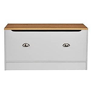 House and Homestyle Storage box in Grey & Oak