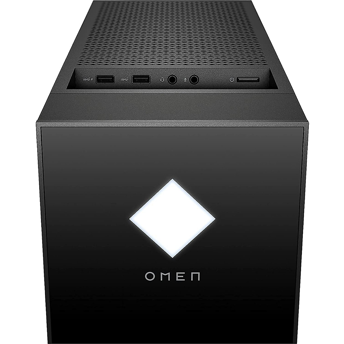 HP OMEN 30L GT13 Gaming Desktop Computer - AMD Ryzen 9 5900X 12-Core up to 4.80 GHz CPU, 16GB RAM, 512GB NVMe SSD, GeForce RTX 4070 12GB GDDR6X GPU, Custom Case Lighting, Windows 11 Home, Jet Black