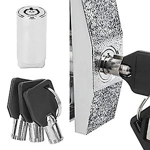 Fire Alarm Keys Vending Machine Key Zinc Alloy Color Single Opening Key Vending Machine Lock Cylinder for Automatic Selling Machines Industrial Tank Safe Box