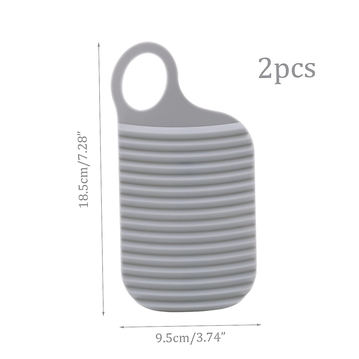 bbJJbbY Mini Washboards Thicken Hand Washing Wash Board Handheld Washboard for Clean Laundry Cloths 2PCS Grey Home Supplies
