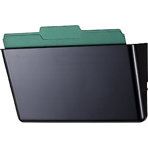 Officemate Wall File Letter Size, Black (21432)