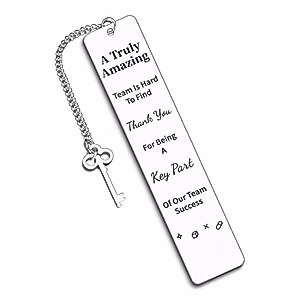 Thank You Gifts for Women Employee Appreciation Bookmark Christmas Gifts for Coworker Teacher Appreciation Gifts for Female Boss Farewell Going Away Gifts for Men Office Retirement Team Gifts Bulk