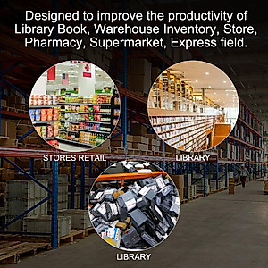 1D Barcode Scanner Portable Finger Handheld Wearable Ring Bar Code Reader BT+2.4G Wireless and Wired Connection with Offline Storage Support for Windows PC Computers Supermarket Library Express