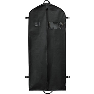 Simple Houseware 60-Inch Heavy Duty Garment Bag For Suits, Tuxedos, Dresses, Coats