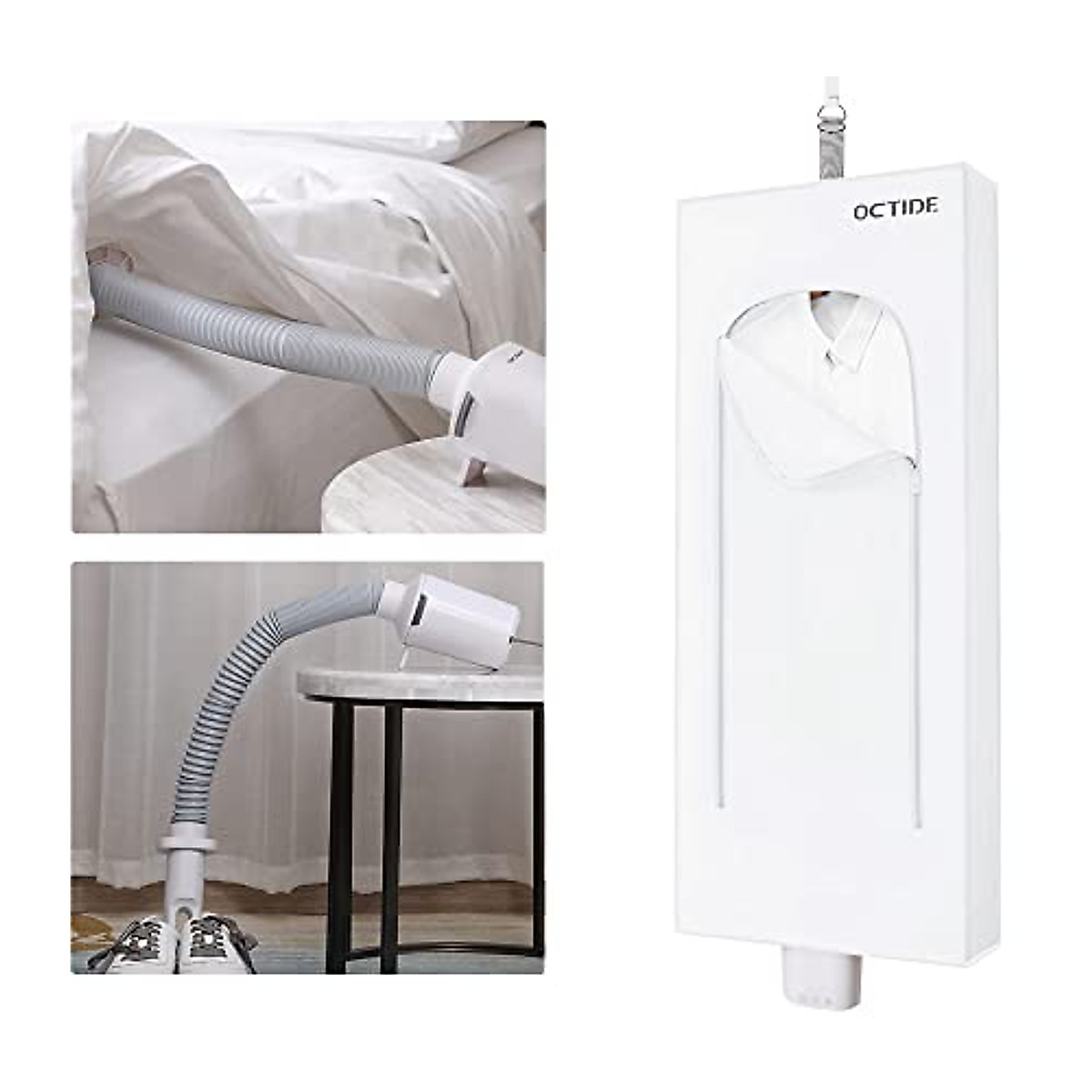 OCTIDE Multifunctional Portable Dryer, Shoe Dryer, Quilt Dryer, with Hand Warmer, Foldable, Intelligent Timing, Suitable for Home, Travel, Dormitory, 600W High Power.