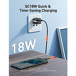 Evatronic 2-Pack 20W USB C Charger Wall Charging Adapter PD3.0 Compact Fast Charger for iPhone 13/13 Mini/13 Pro Max/14/14 Pro Max, iPad Pro, Galaxy, Pixel