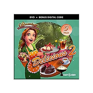 Time Management Games for PC: Delicious Vol. 2, 5 Game DVD Pack + Digital Download Codes (PC)