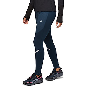 ASICS Women's LITE-Show Winter Tight Running Apparel, M, French Blue
