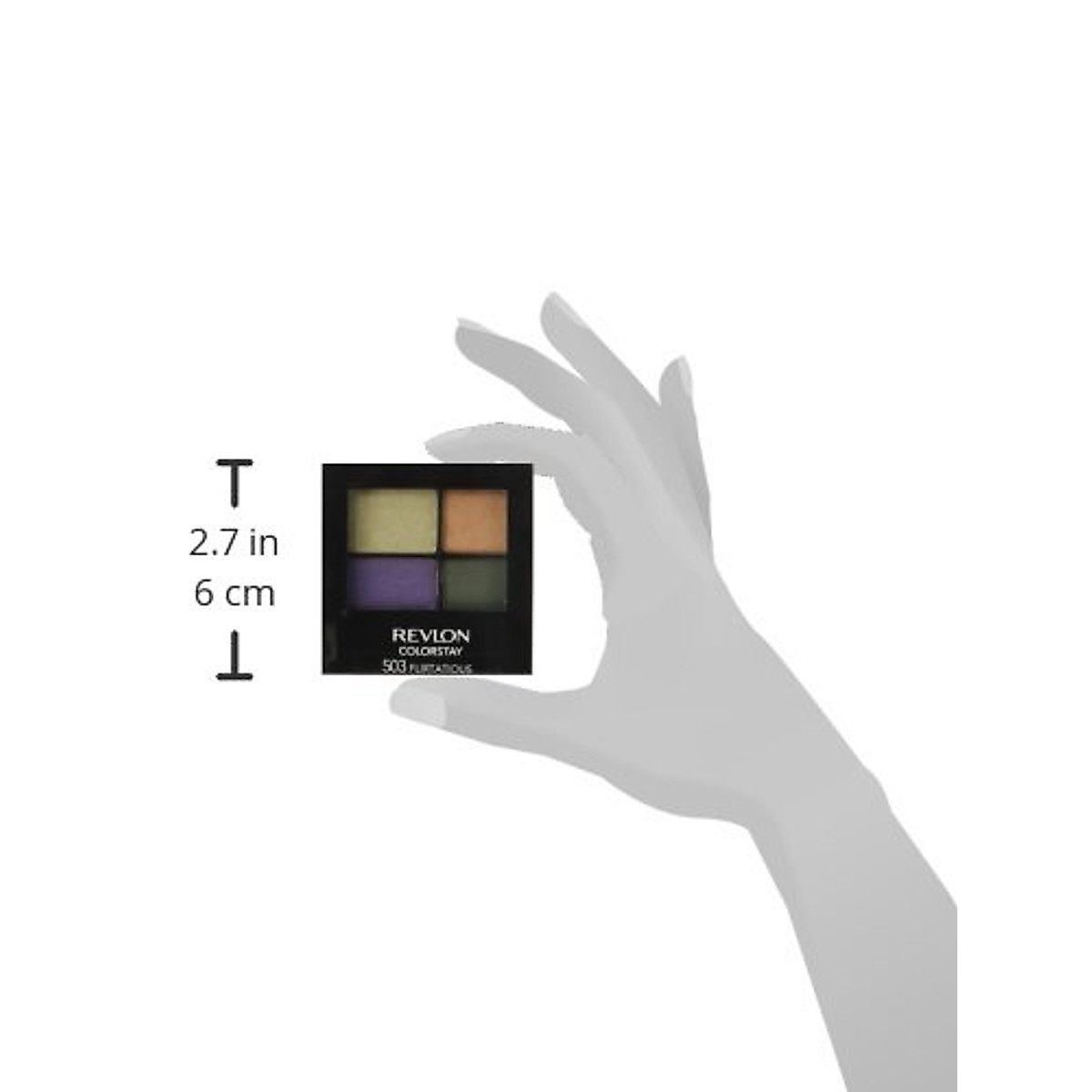 Revlon ColorStay 16 Hour Eye Shadow Quad, Flirtatious