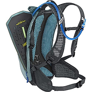 CamelBak Women's M.U.L.E. Pro 14 Bike Hydration Backpack 100oz - Body Mapping Technology, Mineral Blue/Charcoal
