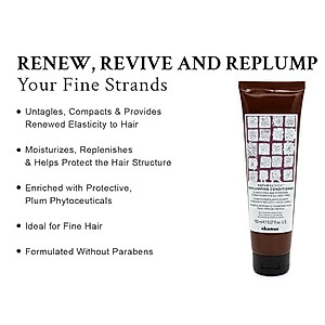 Davines Naturaltech REPLUMPING Conditioner, Renew Elasticity While Replenishing, Moisturizing And Detangling, 5.07 fl. oz.