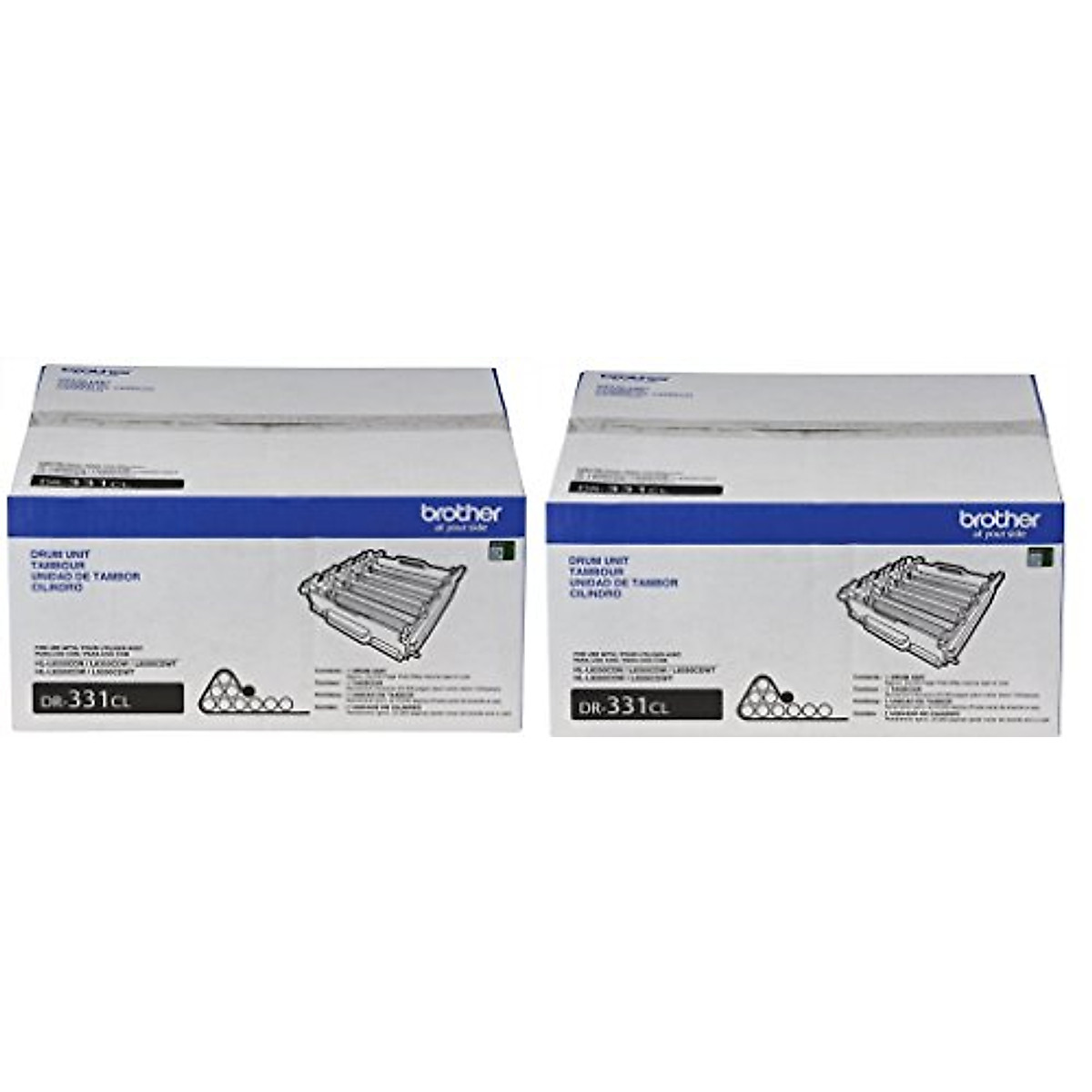 Brother Printer DR331CL Drum Unit Set LpifCK, 2Pack (Drum)