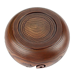 Natural Wood Yarn Bowls for Knitting, Indian Rosewood Yarn Holder Yarn Bowls for Knitting, Home Decoration, for Yarn Storage, 14-16CM/18-20CM(18-20CM)