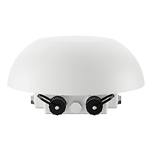 Peplink Dual Cellular Router MAX HD1 Dome LTE WAN Modem Internet with MIMO & GPS Antenna & Ethernet Splitter for Mobile Deployments Redundant SIM Slots Outdoor IP67 for Certified Toughness