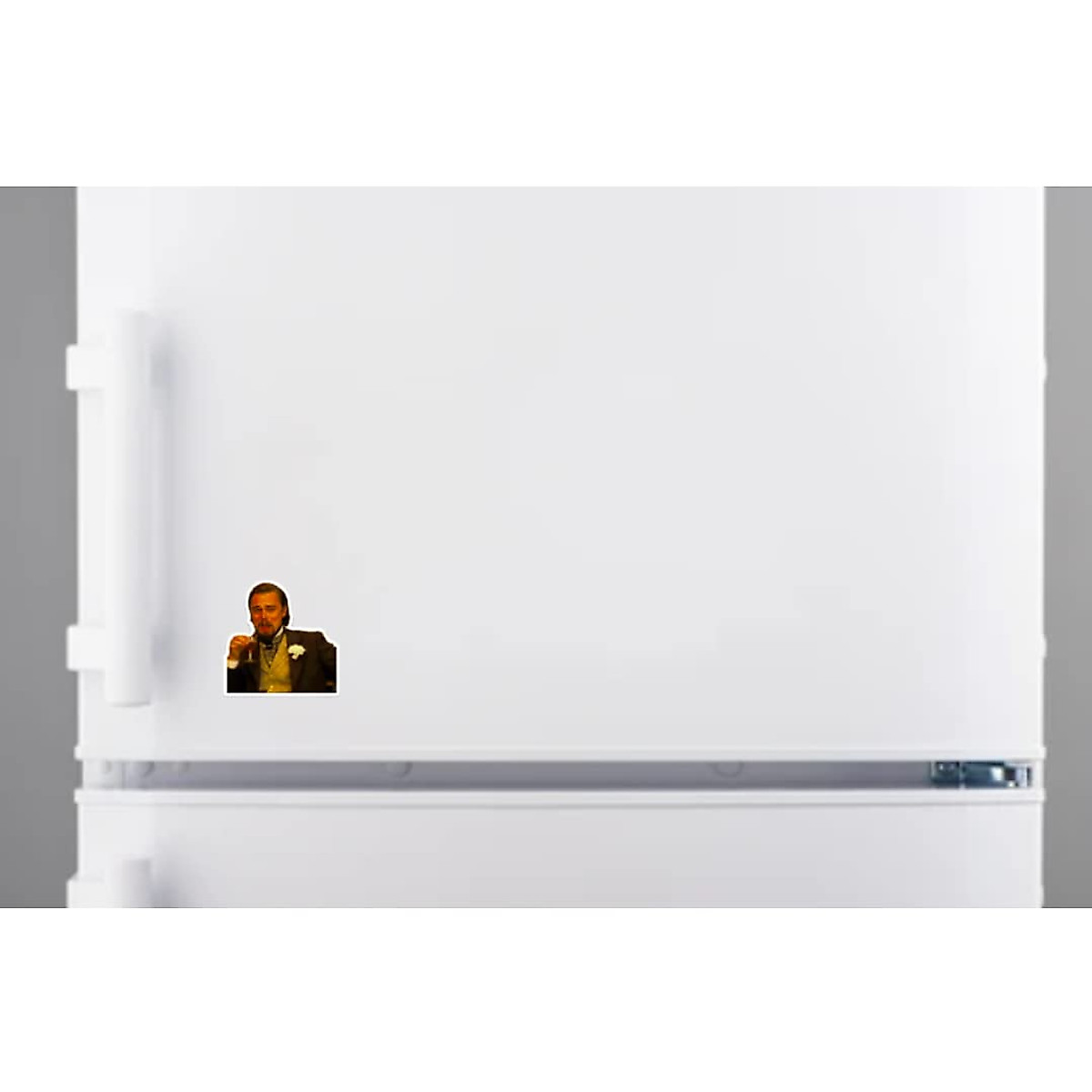 Scoutdoors Leonardo Dicaprio Laughing Meme Magnet 3" by 3"- Make Real Life a Meme, Great Gift for Your Refrigerator, Dorm, Garage, Locker, Office or Vehicle