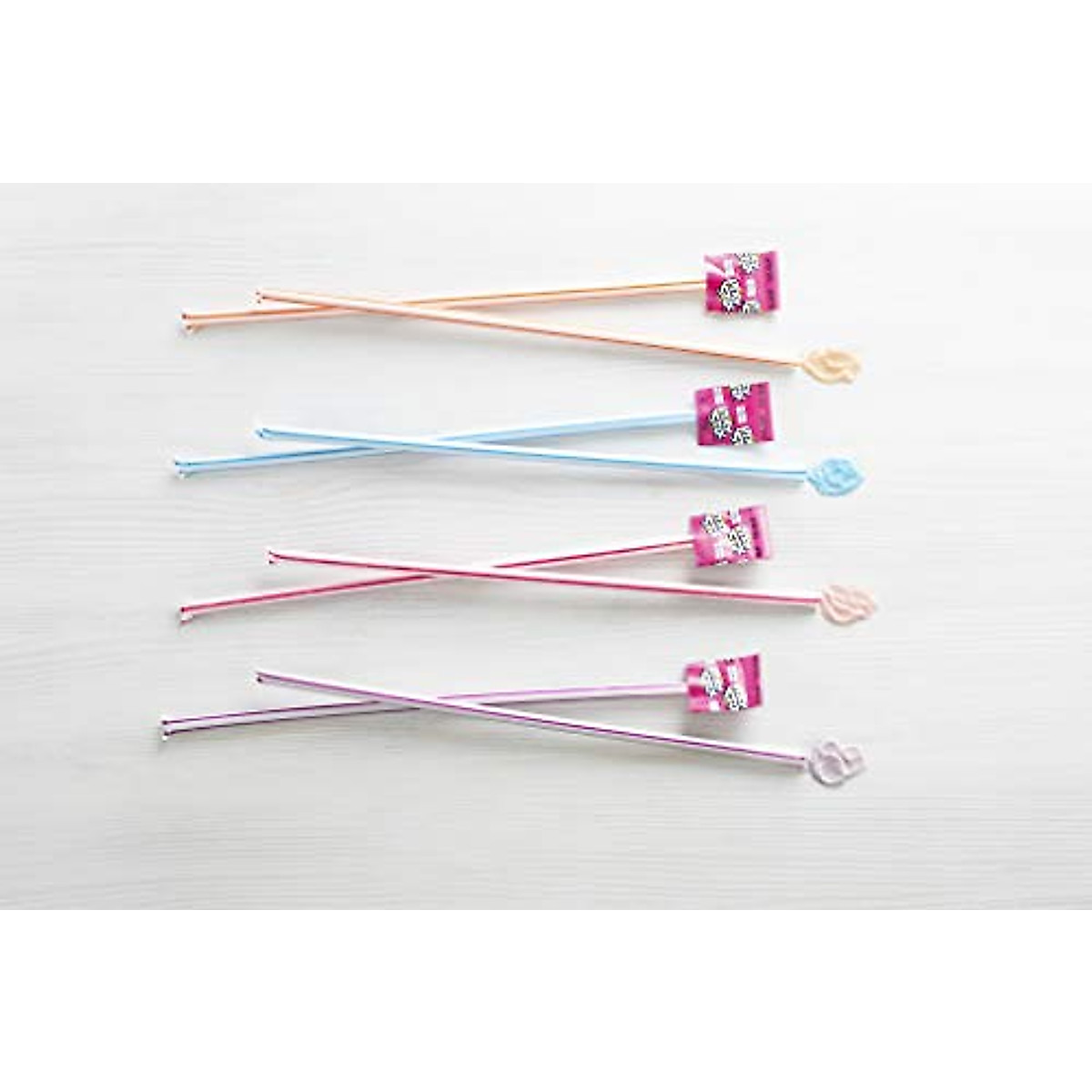 Pixy Stix Candy Filled Fun Straws, Grape, Maui Punch, Cherry & Orange Flavors, 0.42 oz (Pack of 85)