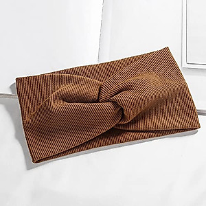 DGQPLPD Women's New Hair Band Knitted Thread Hair Band Yoga Headband Sports Headband Men