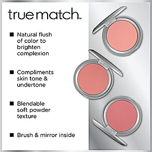 L’Oréal Paris True Match Blush, Tender Rose, 0.21 Ounces