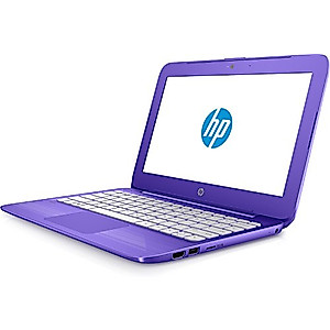 HP 11-y020wm Stream Notebook N3060 1.6GHz 4GB RAM 32GB HDD Windows10 - Purple