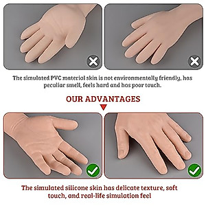 SimCoach Intravenous Practice Arm, Phlebotomy Practice Kit, IV Venipuncture Training Arm for Injection and Infusion, Medical EducationTraining Model