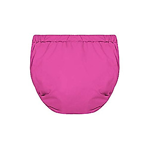Baby Swim Diapers Swimming Pants Waterproof Swimwear Diaper for Unisex Baby 0-3 Years Reusable Pool Diaper for Baby Boys Girls Swimming Lesson Orange & Pink 24-36 Months