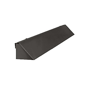 Empire Comfort Systems Black Adjustable Fireplace Hood Adjust from 28" to 48"