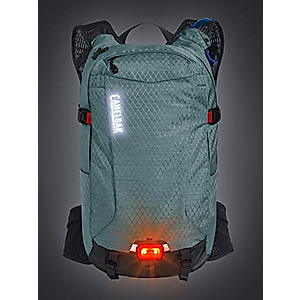 CamelBak Women's M.U.L.E. Pro 14 Bike Hydration Backpack 100oz - Body Mapping Technology, Mineral Blue/Charcoal