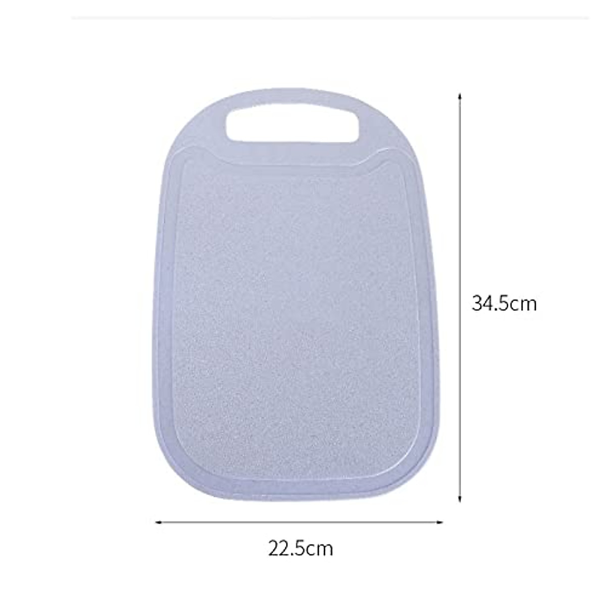 MMOOCO Chopping Board, Kitchen Chopping Handle Tool Household Wooden Chopping Board Meat Deli Square Cooking Baking Vegetables Meat (Color : Green)