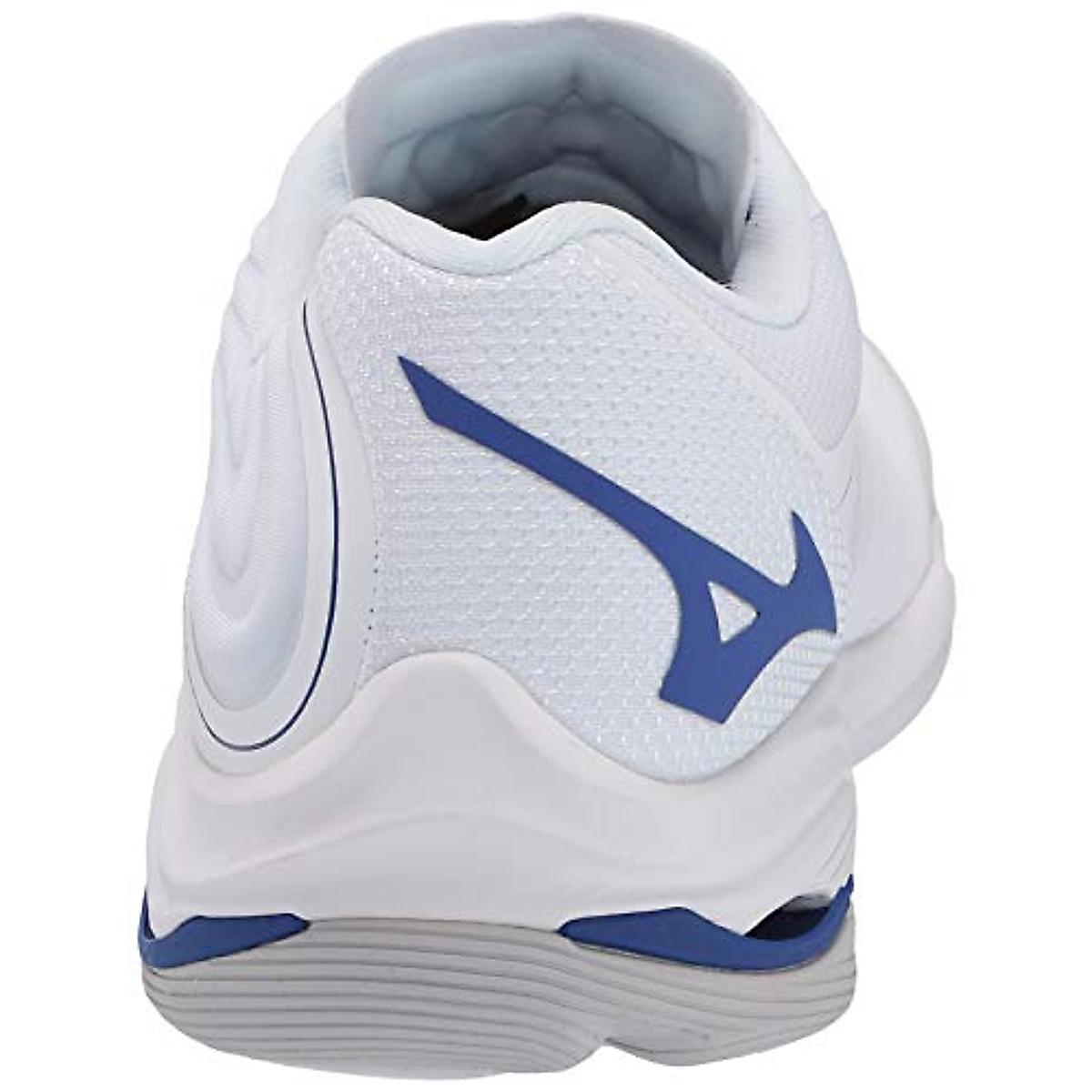 Mizuno Wave Lightning Z6 Mens Volleyball Shoe, White-Navy, 11