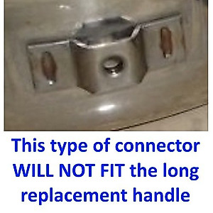 nunuware® Long Replacement Pot Handle for vintage Amway Queen Cookware sauce pan and skillet in non-OEM original style