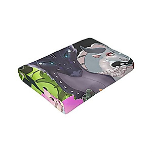 ZHENHUAN 3D Printing Blanket Fleece Super Bed Soft Blanket Throw Lightweight Cozy Luxury Anti Pilling Blanket Microfiber Warm Flannel Blanket,10842