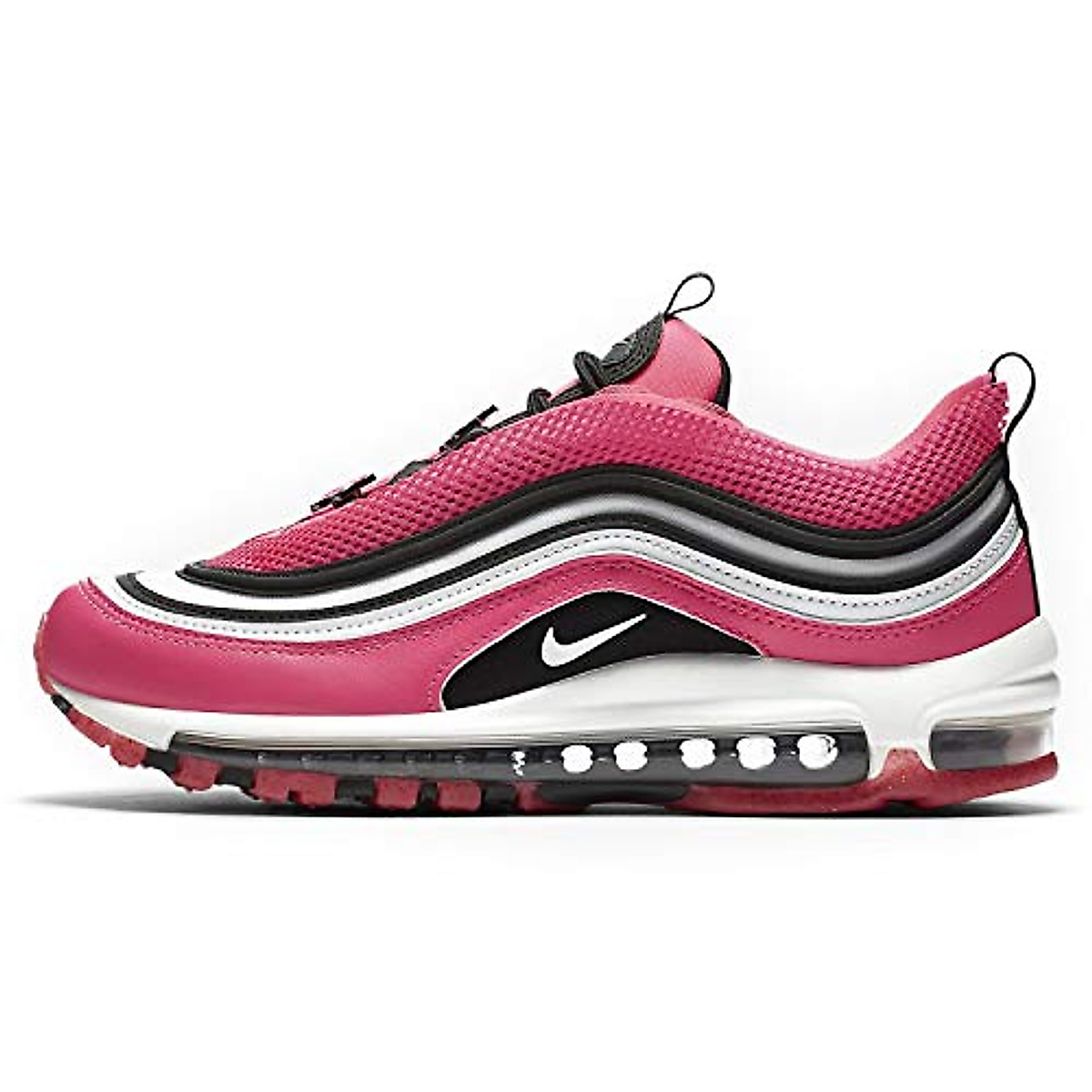 Nike Womens Air Max LX, Pink Blast/White-Black, 7 US…
